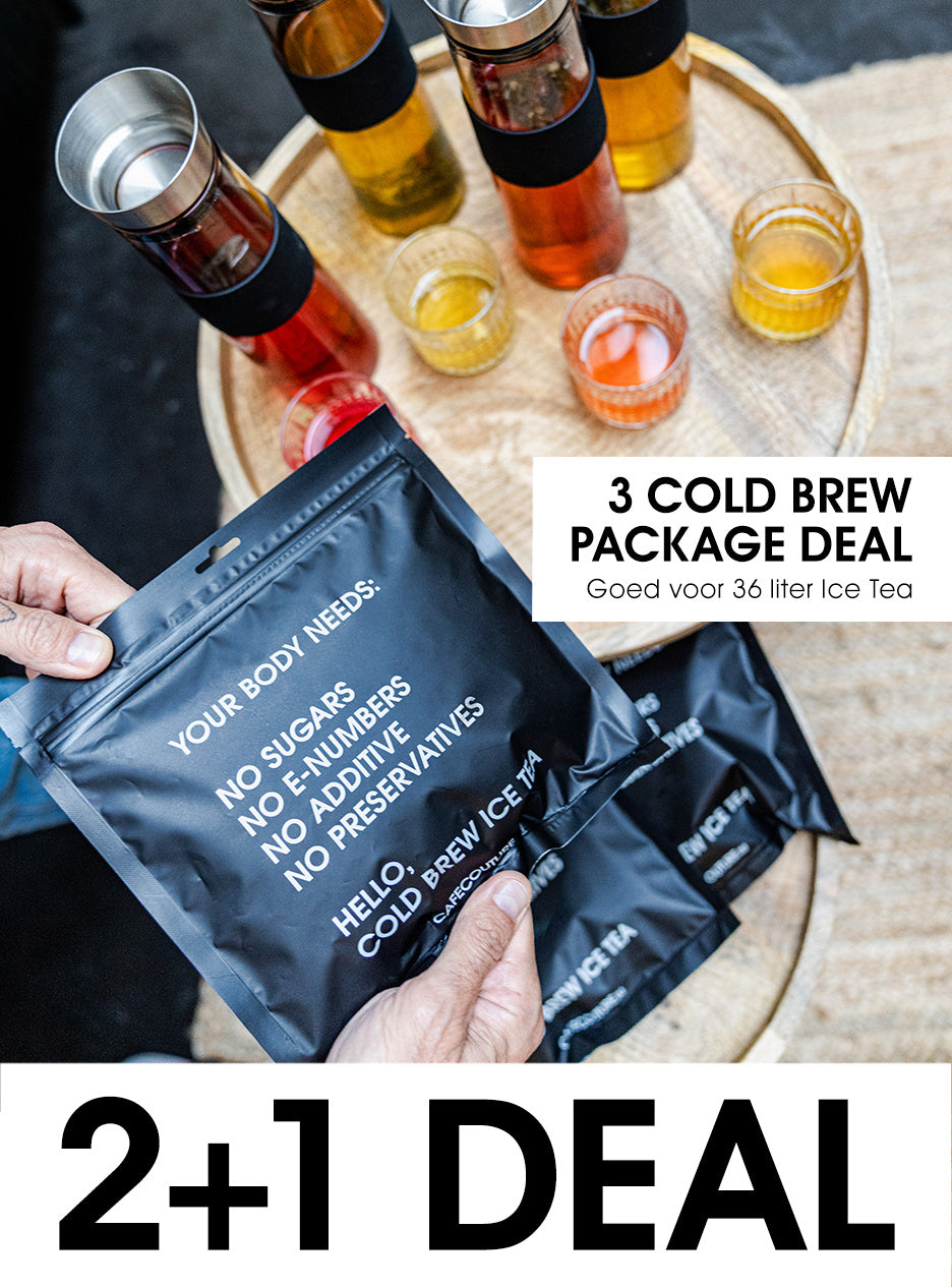 3 Cold Brew Package Deal – gezonde suikervrije limonade – cafecouture.eu